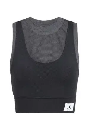 JORDAN Two-tone Sleeveless Top - Grey