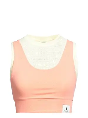 JORDAN Two-tone Sleeveless Top - Salmon Pink