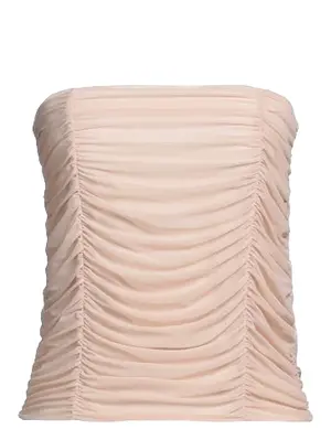 HAVEONE Tulle Tube Top - Pink
