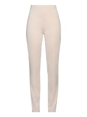 BOUTIQUE DE LA FEMME Crepe Tapered Leg Pants - Beige
