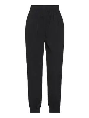 SOLOTRE Tapered Pants With Elasticized Waist Black