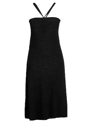 NA-KD NA-KD Knitted Midi Dress Black