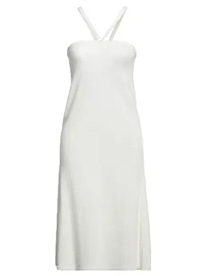 NA-KD NA-KD Knitted Midi Dress White