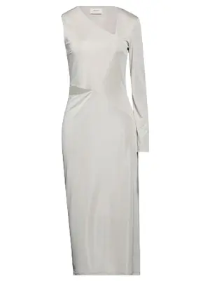 VICOLO Midi Bodycon Dress White