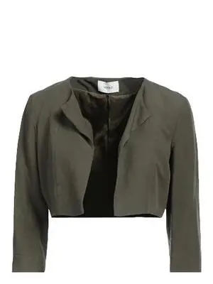 VICOLO VICOLO Single-Breasted Blazer Green