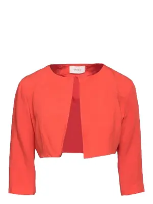 VICOLO VICOLO Single-Breasted Blazer Orange