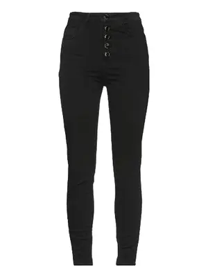 SISTE'S SISTE'S Gabardine Slim-Leg Pants Black
