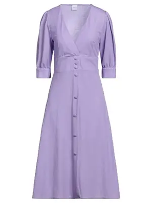 ELEONORA STASI Midi Dress - Purple