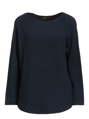 SPADALONGA Knitted Sweater Navy Blue