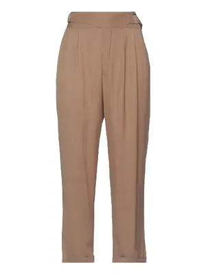 MARC ELLIS Tapered Twill Pants - Beige