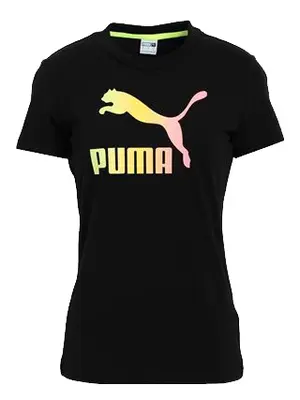 PUMA Graphic Tee Black