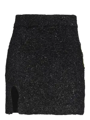 BARROW BARROW Knitted Mini Skirt Black