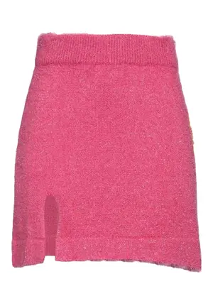 BARROW BARROW Knitted Mini Skirt Pink