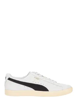 PUMA Clyde Hairy Suede Sneakers - Grey