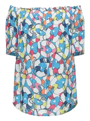 MOSCHINO LOVE MOSCHINO Off-The-Shoulder Top