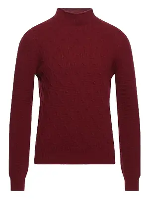 BLOCK23 Turtleneck Sweater Brick Red