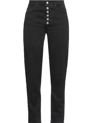 KARTIKA Tapered Mid-Rise Jeans Black