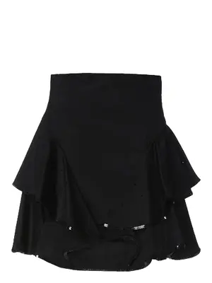 ANIYE BY ANIYE BY Ruched Mini Skirt Black
