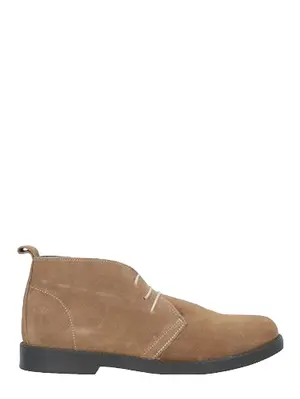 JOHN BAKERY Ankle Desert Boots - Beige