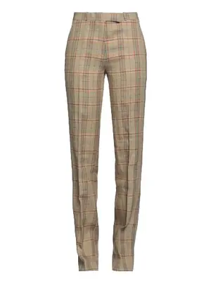Etro ETRO Tartan Pattern Bootcut Pants Beige