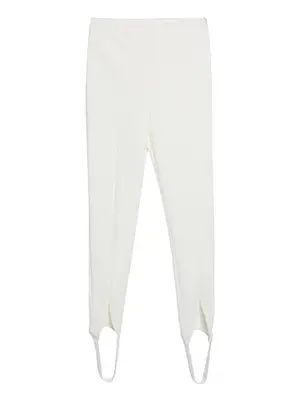 VICOLO VICOLO Tapered Crepe Pants White