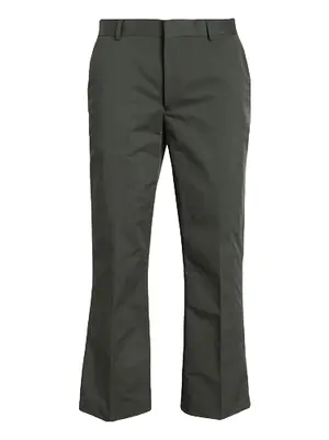 Topman Straight Leg Trousers - Green