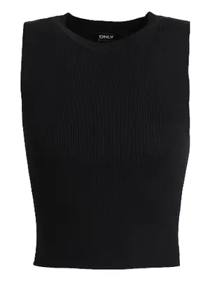 Only Viscose Nylon Top - Black