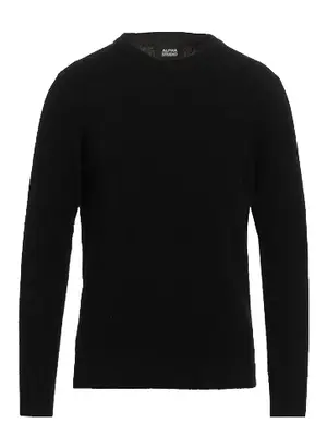 Alpha Studio Knitted Sweater Black