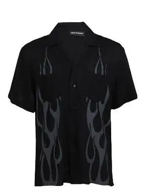 VISION OF SUPER Shirt Size Viscose - Black