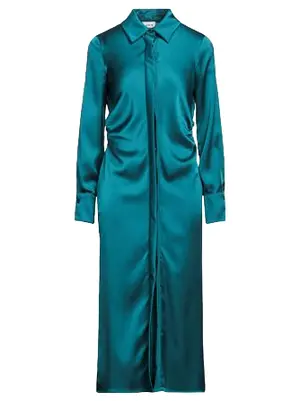 BERNA BERNA Midi Shirt Dress Green