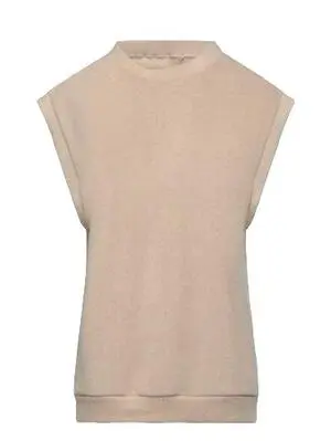CALIDA Flannel Sleeveless Sweatshirt - Beige