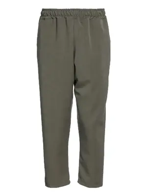 STILOSOPHY Man Pants Khaki Size 30 Polyester, Viscose, Elastane Green