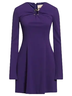 ANIYE BY Mini Trapeze Dress Purple