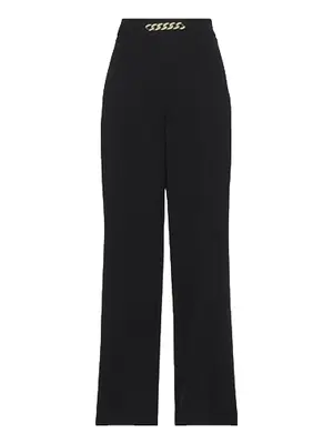VICOLO VICOLO Wide Leg Pants With Appliqués Black