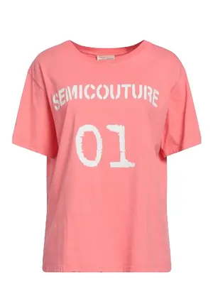 SEMICOUTURE SEMICOUTURE Printed T-Shirt Pink