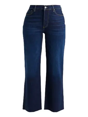 Boyish Straight-leg Jeans With Brand Logo - Blue