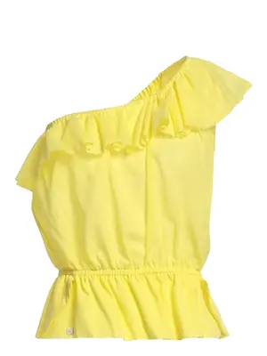 MANILA GRACE One-shoulder Top - Yellow