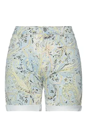Dixie DIXIE Paisley Print Shorts Blue