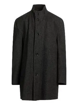 BUGATTI Coat In Acrylic, Polyester, And Wool - Grey