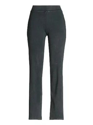 Topshop TOPSHOP Ribbed Wide Leg Pants Lead