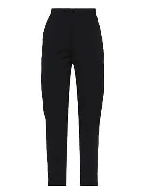 European Culture Straight-Leg Cropped Trousers Black