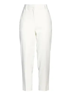 SOLOTRE SOLOTRE Tapered Leg Trousers White