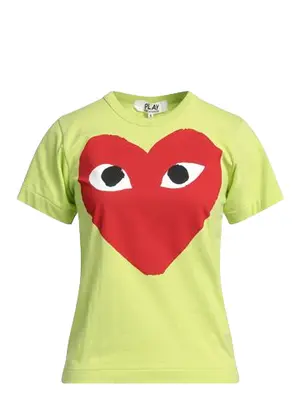 Play Comme Des Garcon Printed Jersey T-shirt - Green