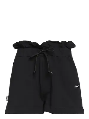SHOE Cotton Blend Athletic Shorts - Black