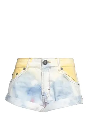 ONETEASPOON Denim Shorts - Yellow