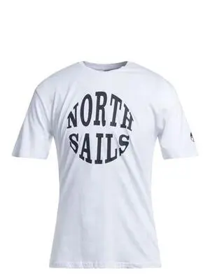 NORTH SAILS T-shirt Size Cotton, Polyester - White