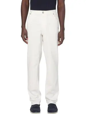 Brunello Cucinelli Straight Leg Jeans - White
