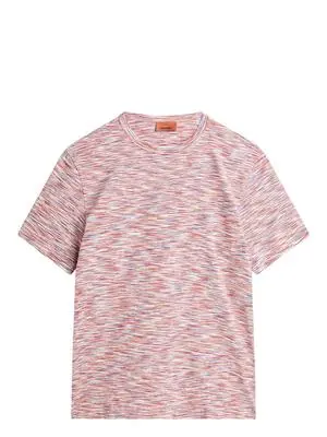 Missoni Spacedyed Cottonjersey Tshirt - Brick