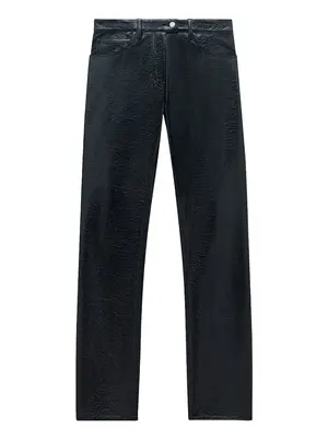 COURREGES Straight-leg Trousers - Black