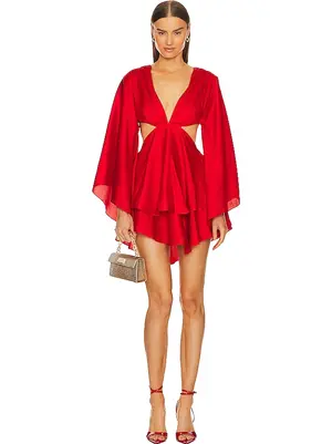 MICHAEL COSTELLO X Allete Dress - Red